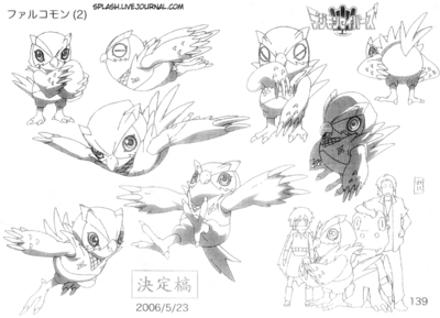 Falcomon (2006 Anime Version) - Wikimon - The #1 Digimon wiki