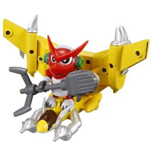 Shoutmon + Jet Sparrow - Wikimon - The #1 Digimon wiki