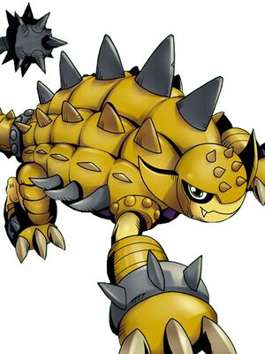 Ankylomon - Wikimon - The #1 Digimon wiki