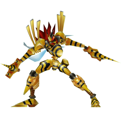 Tiger Vespamon - Wikimon - The #1 Digimon wiki